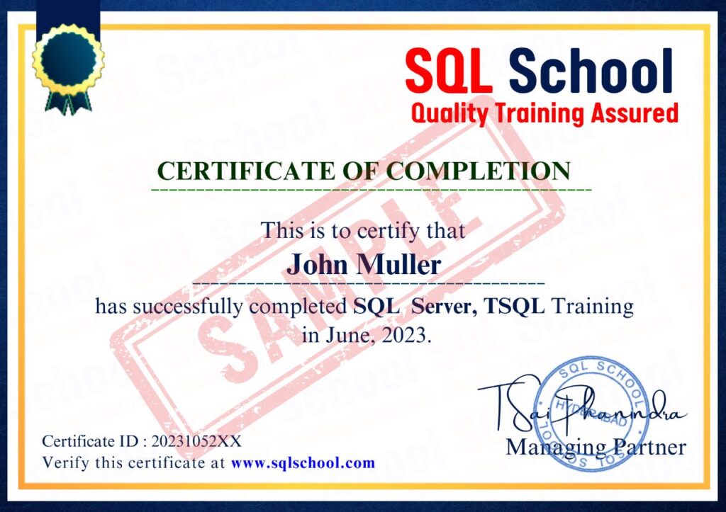 Business Analyst Online Training - SQL School Business Analyst Online Training - SQL School