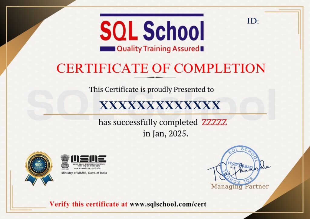 MSSQL Server Course & TSQL Course Online Training - SQL School MSSQL Server Course & TSQL Course Online Training - SQL School