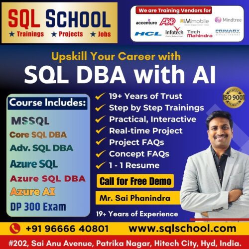 SQL DBA Course Complete Guide - SQL School