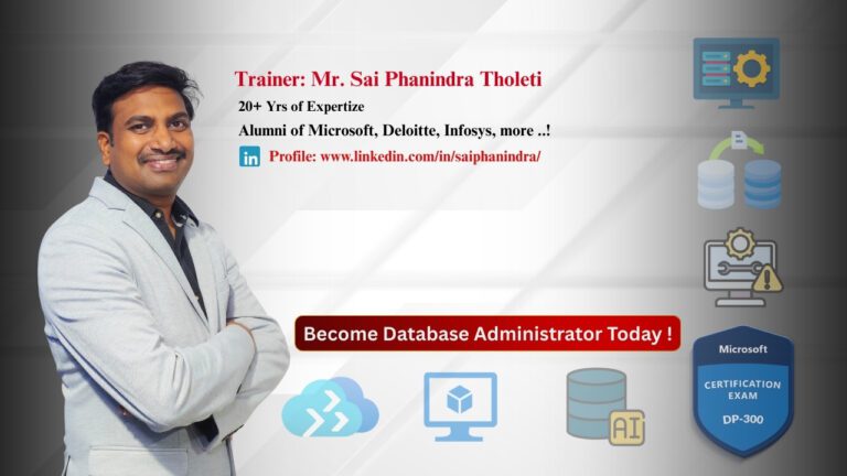 SQL DBA Training – Master Database Administration 2025